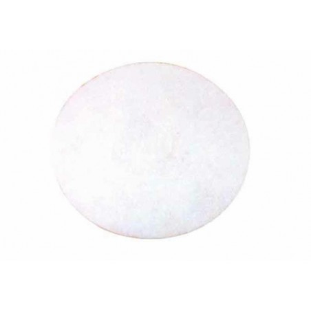 Disque pad BLANC Epaisseur 20 mm Mesures 160 mm